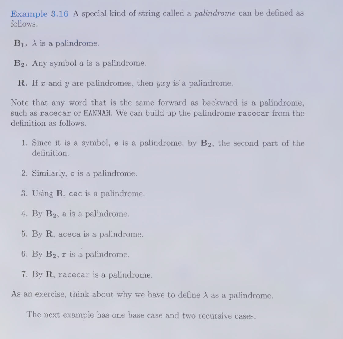 Solved a) Prove that any string of the form | Chegg.com