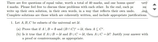 Solved There are five questions of equal value, worth a | Chegg.com
