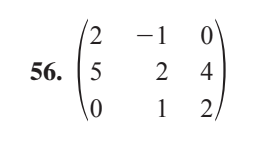 Solved show that the given matrix has complex eigenvalues. | Chegg.com