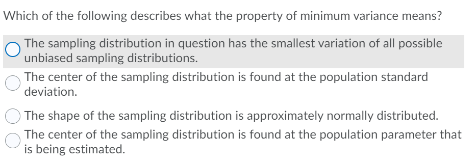 Solved Which of the following does the Central Limit Theorem | Chegg.com