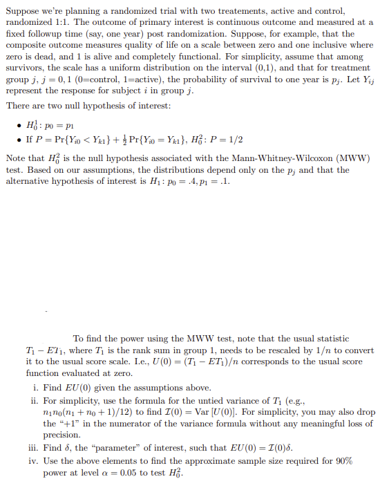 Solved I am stuck on how to compute the power for this | Chegg.com