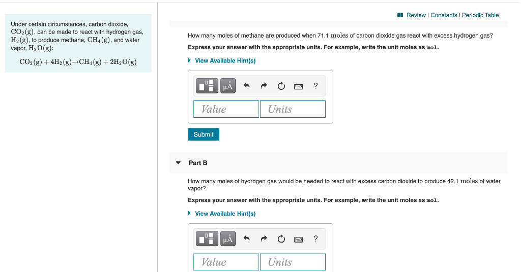 Solved Review Constants Periodic Table Under certain | Chegg.com