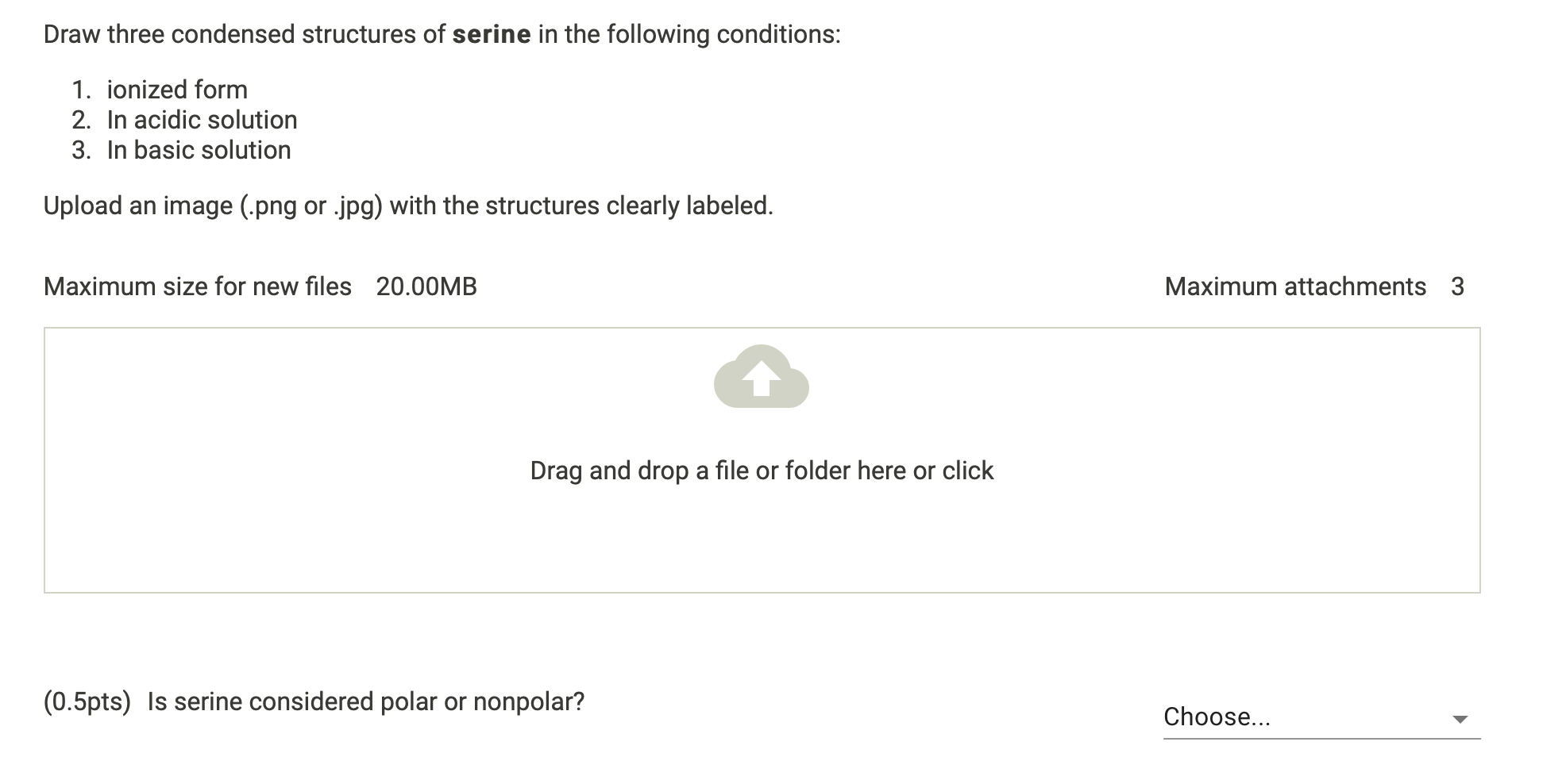 Solved Draw three condensed structures of serine in the | Chegg.com