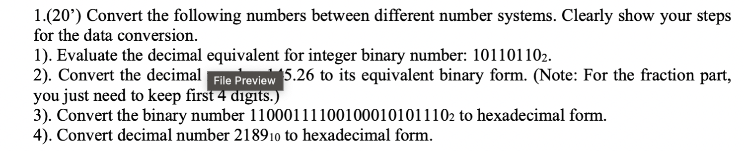 Solved Hi ﻿I need help with question 1, it ﻿was parts | Chegg.com