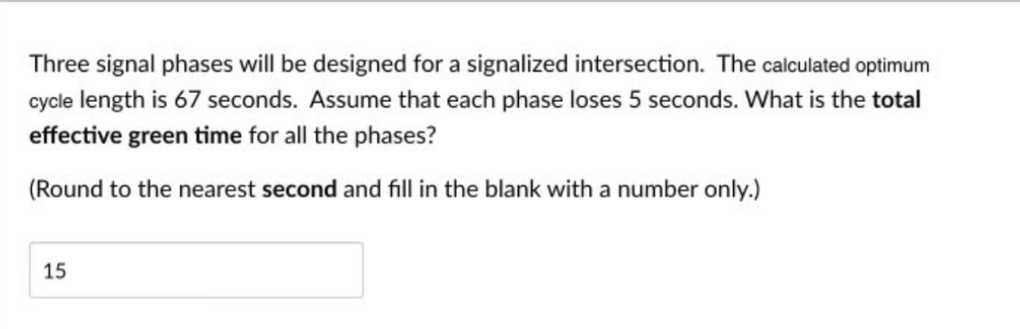 Solved Three signal phases will be designed for a signalized | Chegg.com