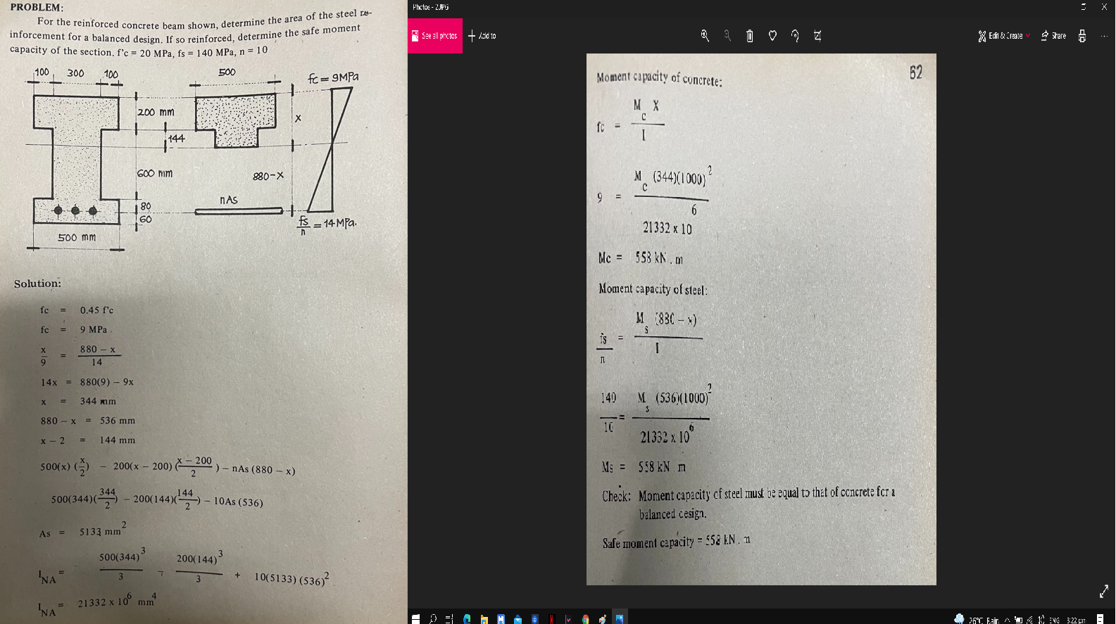 Solved Problem: Refer to the sample problem on Transformed | Chegg.com