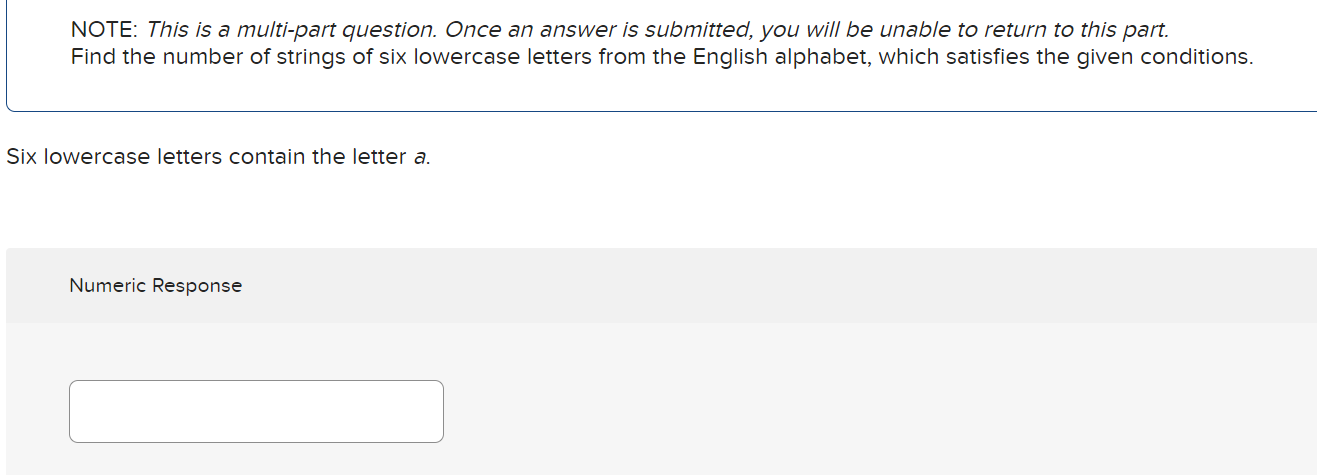 Solved NOTE: This is a multi-part question. Once an answer | Chegg.com
