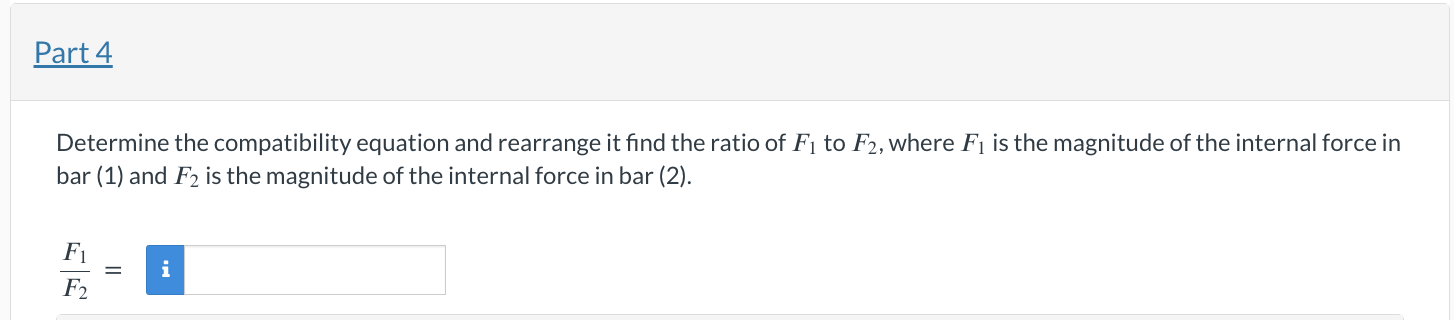 Solved When the maximum load P is applied, determine F1 and | Chegg.com