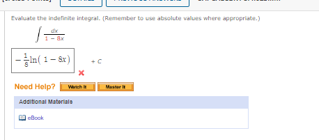 Solved Evaluate the indefinite integral. (Remember to use | Chegg.com