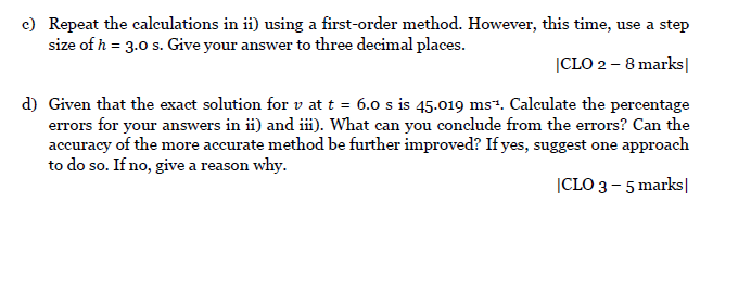 The equation of motion for a bungee jumper can be | Chegg.com