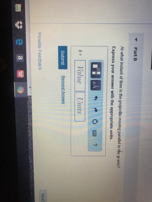 Solved A 2 0 kg projectile with initial velocity u-50 m/s | Chegg.com
