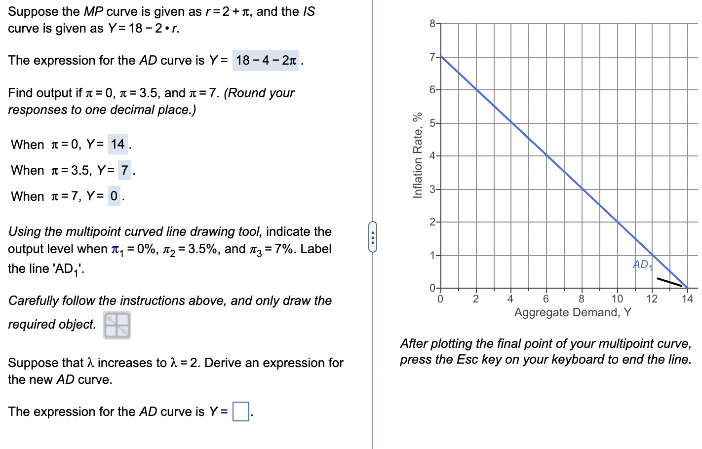 Help me answer the last one please | Chegg.com