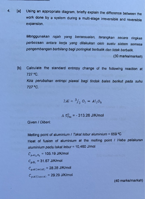 Solved 4. Using an appropriate diagram, briefly explain the | Chegg.com