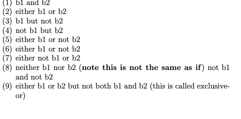 Solved Complete the following exercises: Assume b1 and b2 | Chegg.com