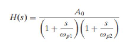 Solved Consider a two-pole circuit whose open-loop transfer | Chegg.com
