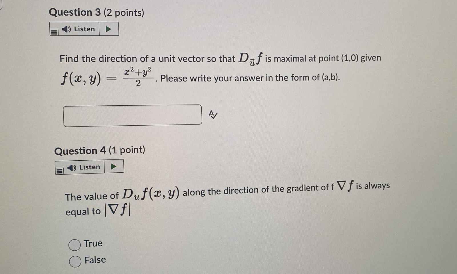 Solved Find the direction of a unit vector so that \( | Chegg.com