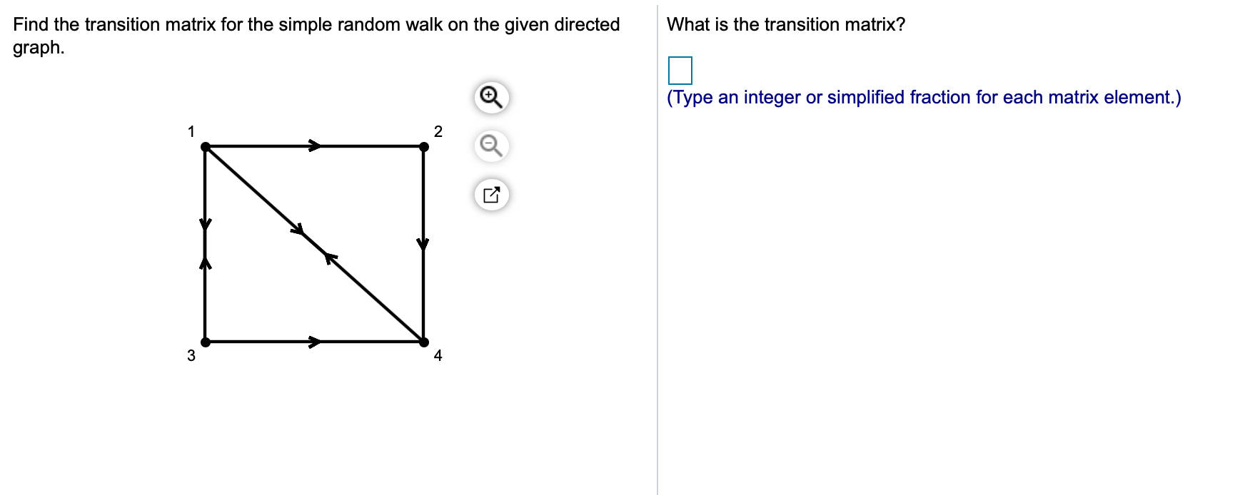 Solved What is the transition matrix? Find the transition | Chegg.com
