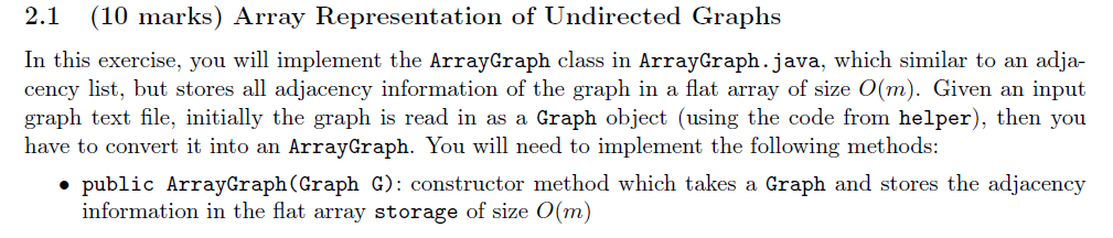 Solved public class Graph { private static final String | Chegg.com