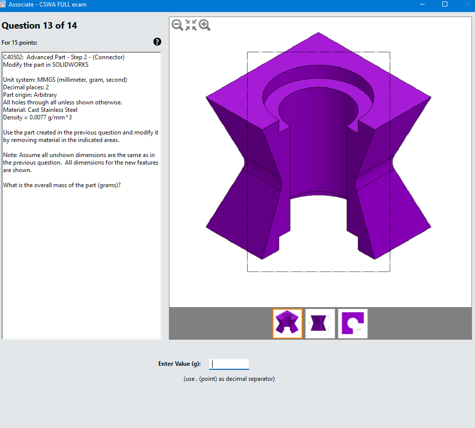 Solved Associate - CSWA FULL exam Question 13 of 14 For 15 | Chegg.com