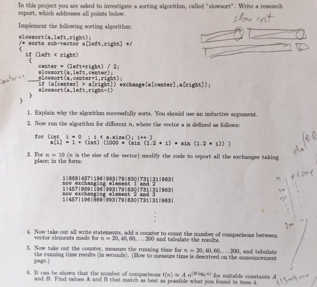 Solved In this project you are asked to investigate a | Chegg.com