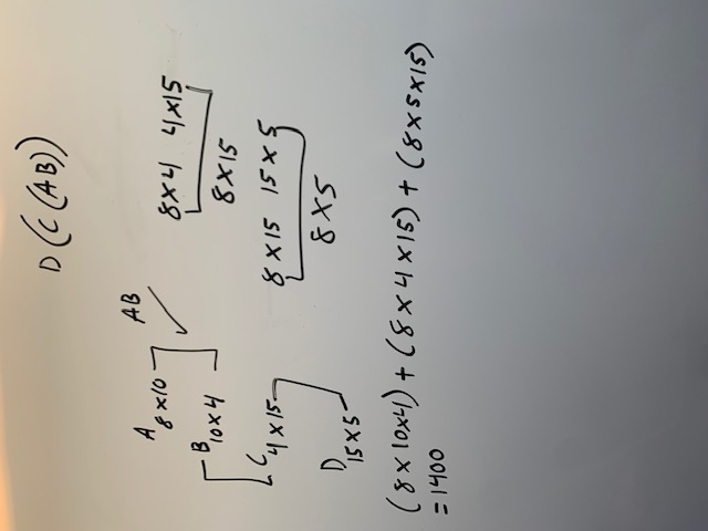 Solved (4 pts) What is the most efficient way to multiply | Chegg.com