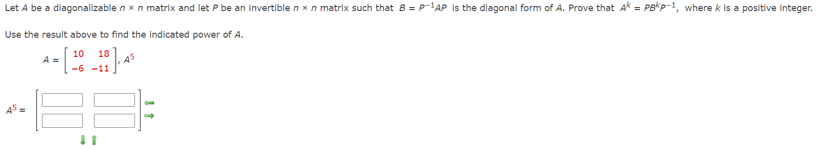 Solved Let A be a diagonalizable n×n matrix and let P be an | Chegg.com