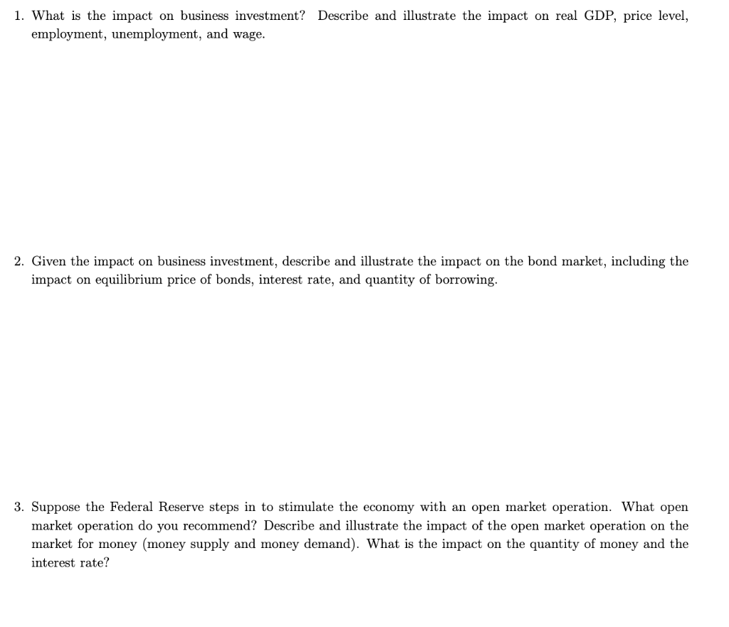 WHEN COMPLETING THESE PLEASE DRAW OUT A GRAPH (WHEN | Chegg.com
