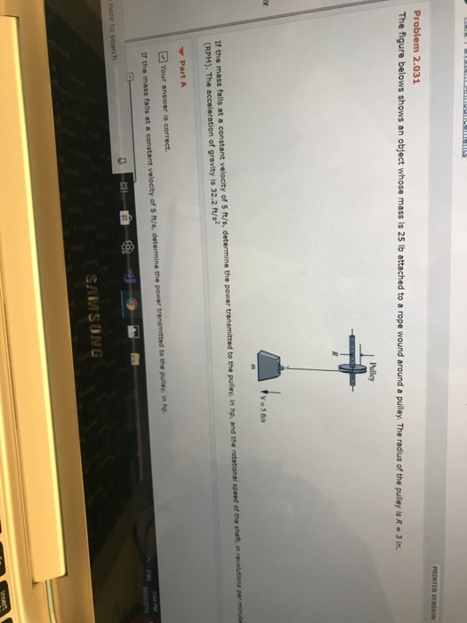 Solved The figure belows shows an object whose mass is 25 lb | Chegg.com