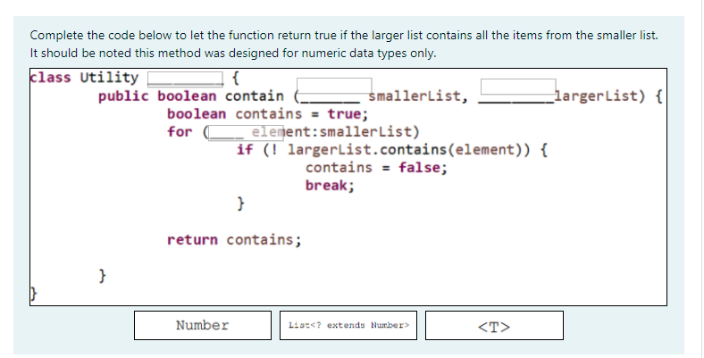 Solved Complete the code below to let the function return | Chegg.com