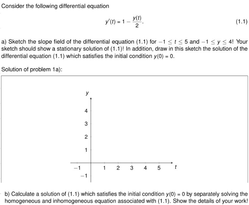Solved Consider the following differential | Chegg.com