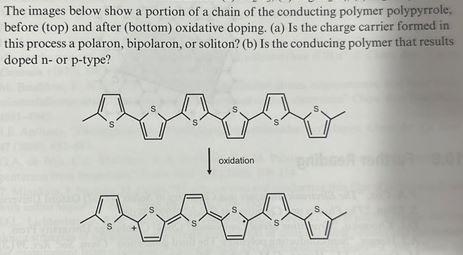 Solved The images below show a portion of a chain of the | Chegg.com