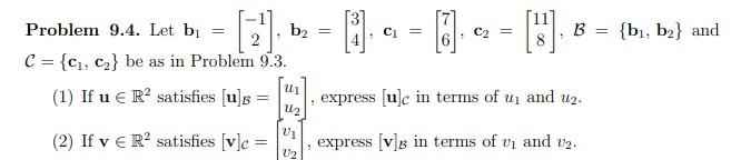 Solved Problem 9.4. Let | Chegg.com