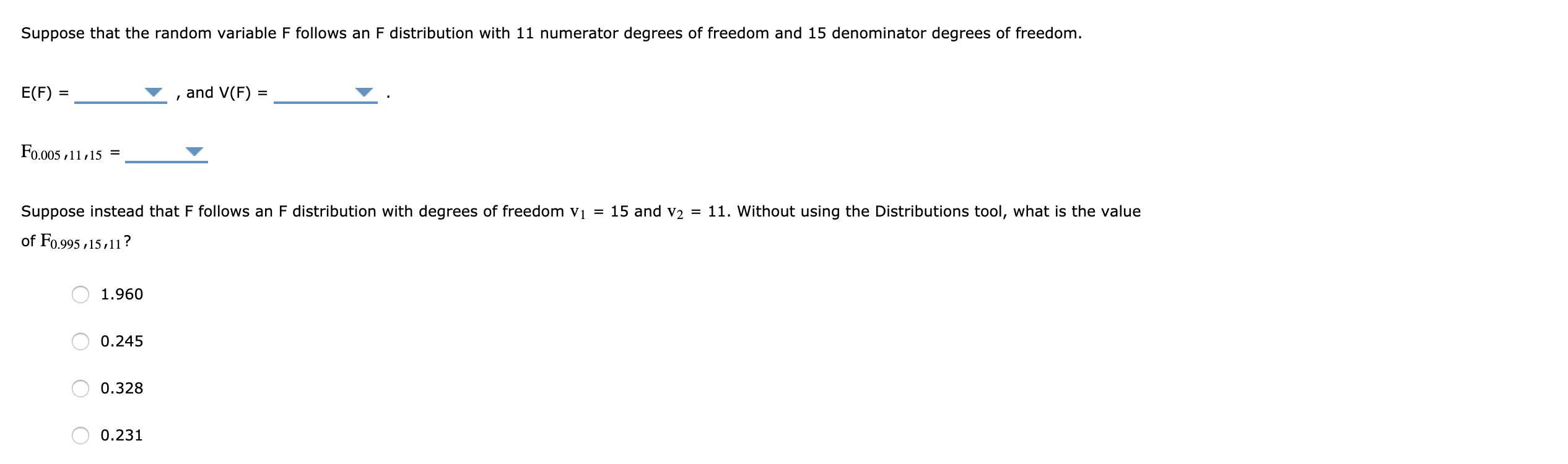 Solved Suppose that random variable t follows a Student t | Chegg.com