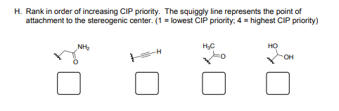 Solved H. Rank in order of increasing CIP priority. The | Chegg.com