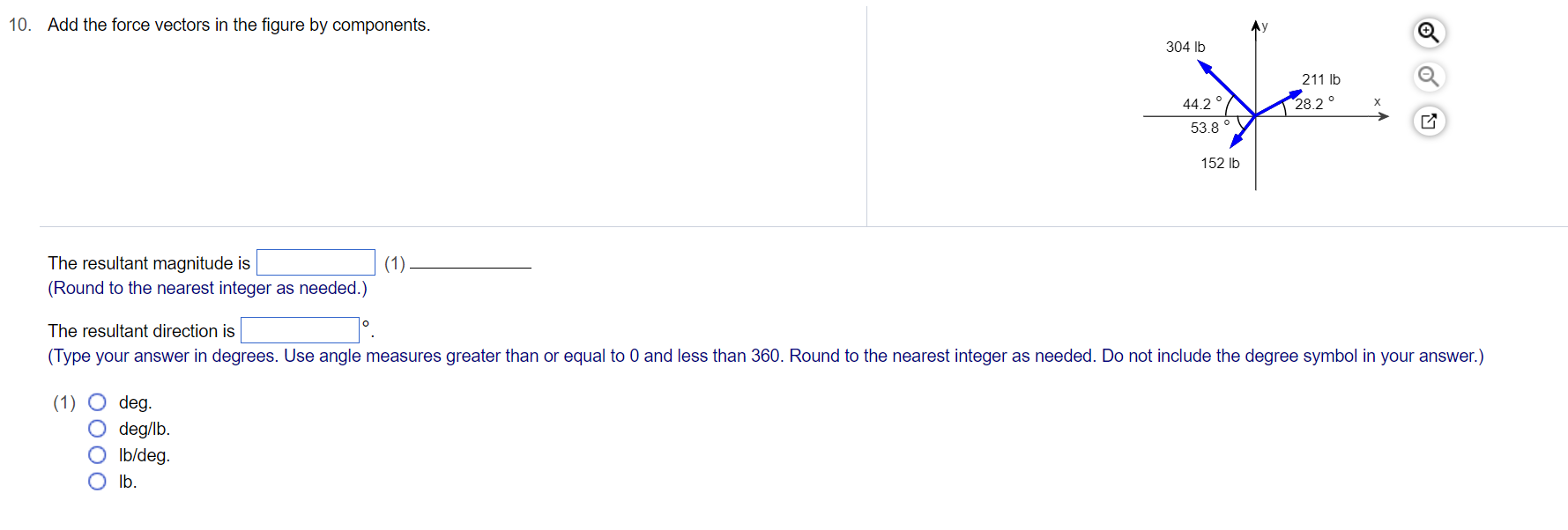 Solved Use the trigonometric ratios and Pythagorean theorem | Chegg.com