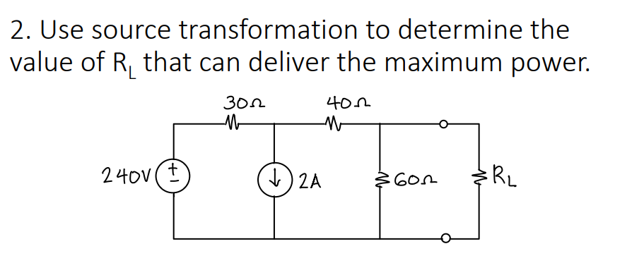 Solved SHOW COMPLETE SOLUTION, CIRCUIT TRANSFORMATION, | Chegg.com