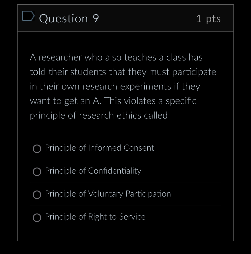 Solved Question 5 1 pts Operationalization is the process by | Chegg.com