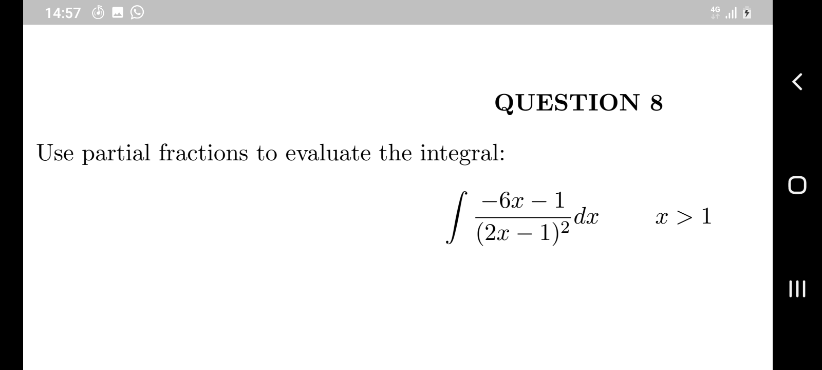 Solved Use partial fractions to evaluate the integral: | Chegg.com