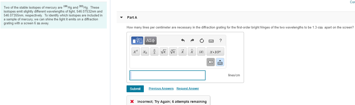 Solved Cor Two of the stable isotopes of mercury are 198 Hg | Chegg.com