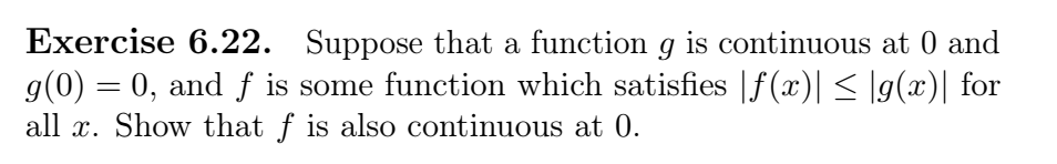 Solved by an EXPERT Exercise 6.22. ﻿Suppose that a function g is | Chegg.com