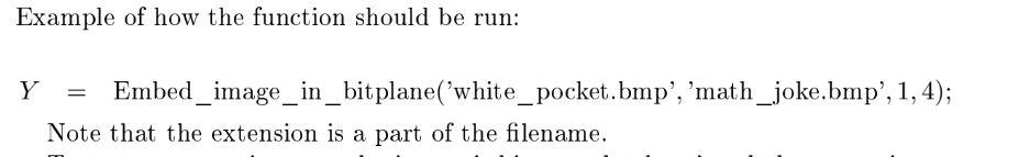 Solved Implement a Matlab routine that hides a secret | Chegg.com