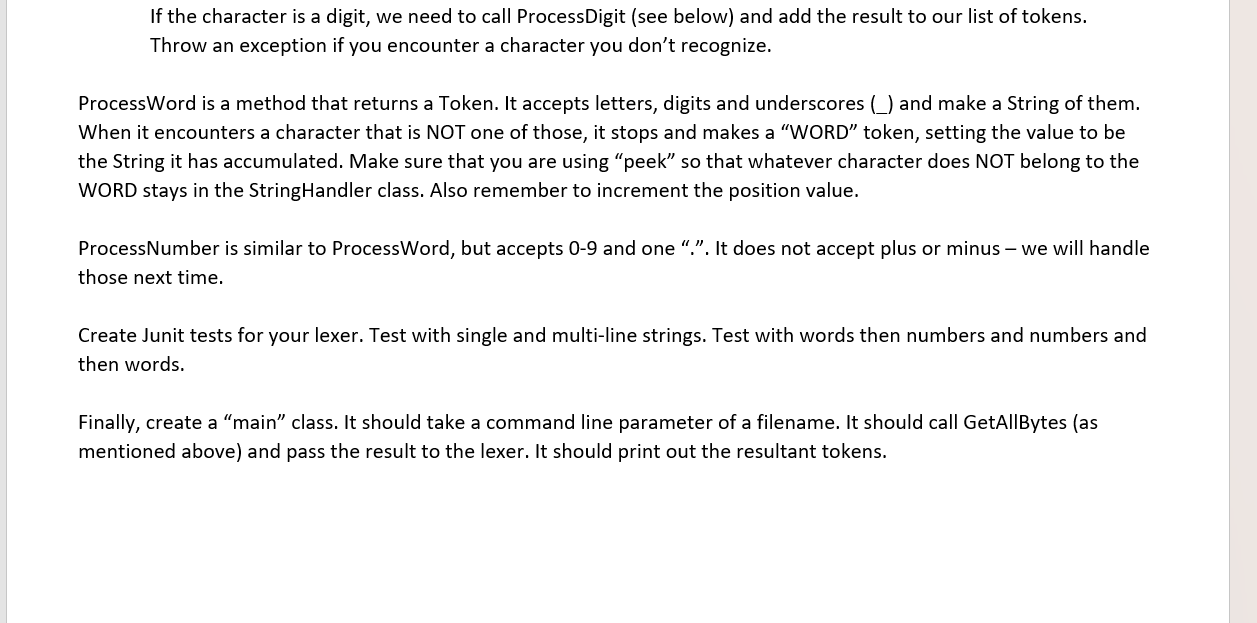 Some examples of valid input and the result output | Chegg.com