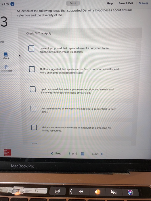 Solved 12 HW 6 Saved Help Save & Exit Submit Select all of | Chegg.com