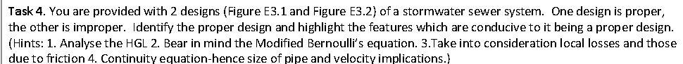 Figure E3 1 Stormwater Sewer System Task 4 You Are