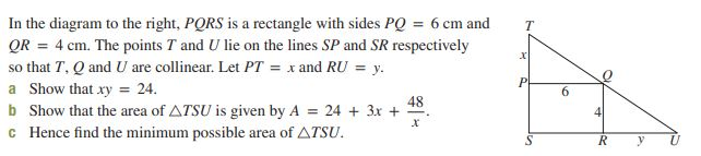 Solved T In the diagram to the right, PORS is a rectangle | Chegg.com