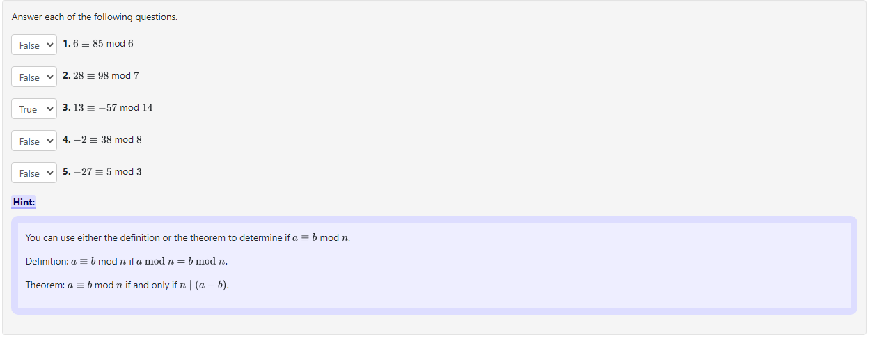 Solved Answer each of the following | Chegg.com