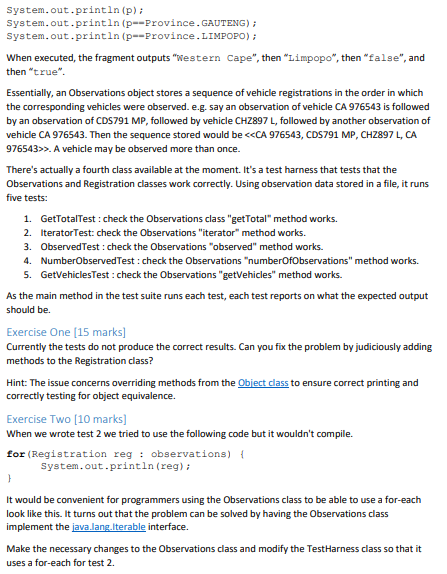Solved Assignment Instructions This set of exercises | Chegg.com