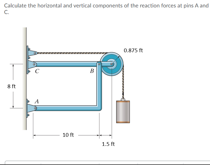 Solved Calculate the horizontal and vertical components of | Chegg.com
