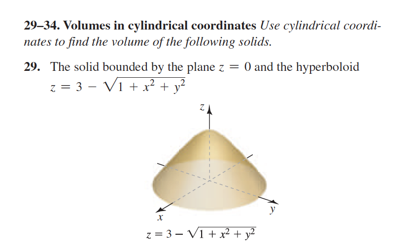 solved-29-34-volumes-in-cylindrical-coordinates-use-chegg