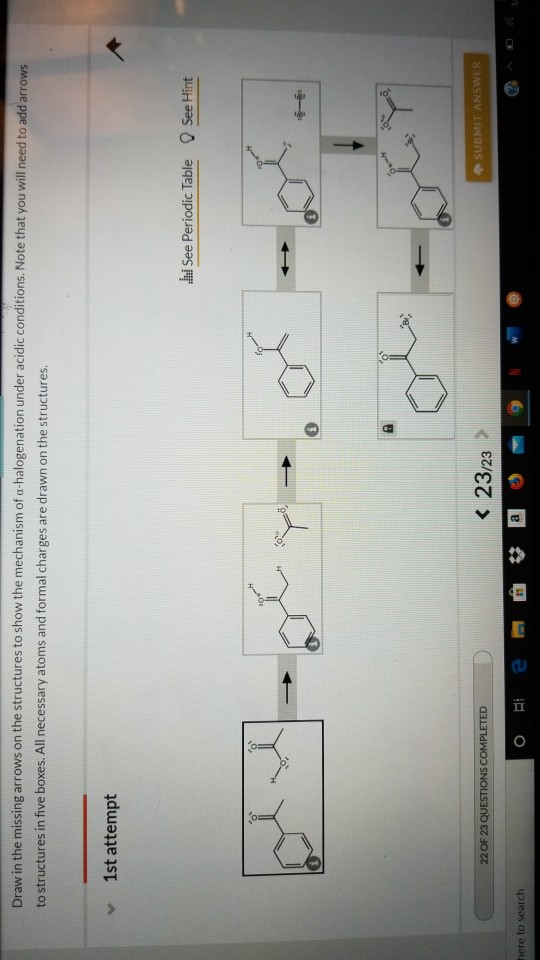 Solved Draw in the missing arrows on the structures to show | Chegg.com